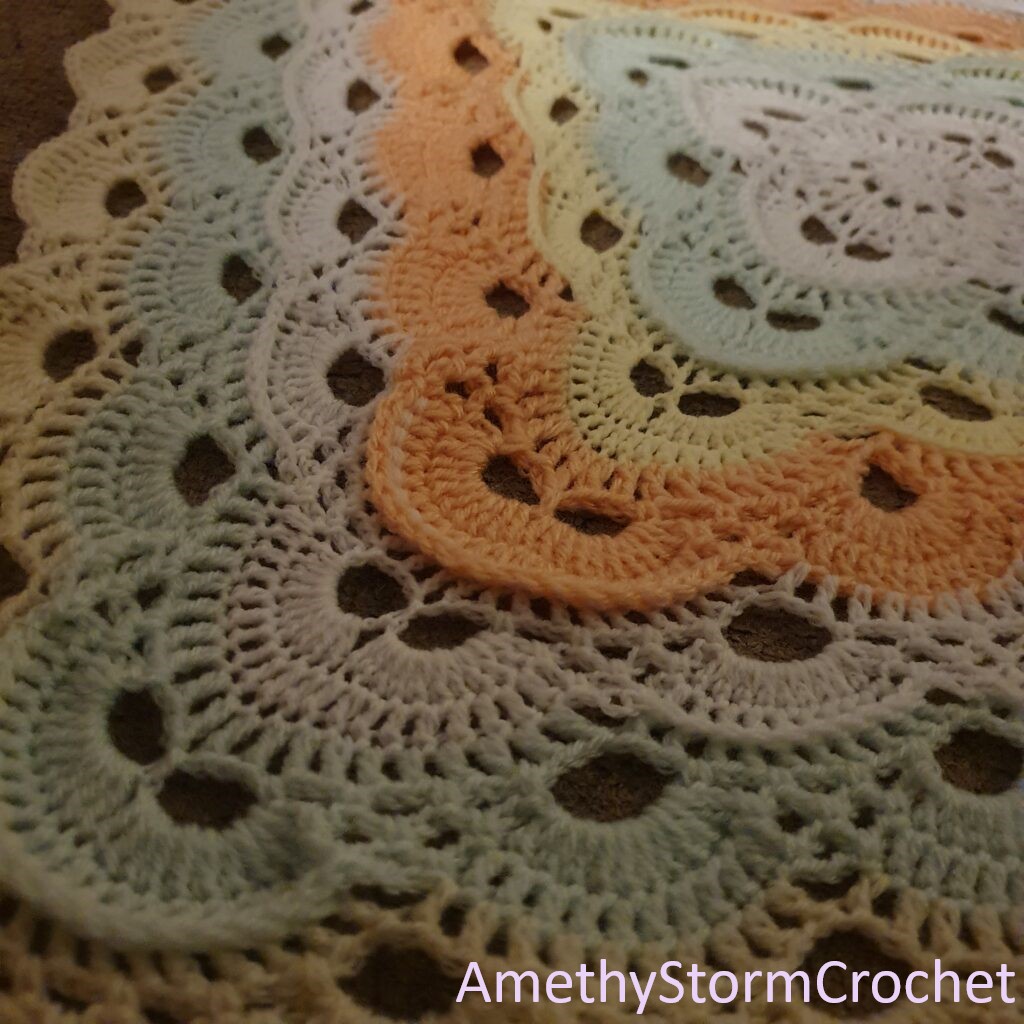 Textured Virus Blanket Free Crochet Pattern ⋆ AmethyStormCrochet